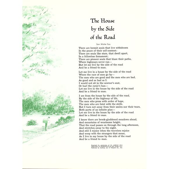 None and/or Unknown | Other | The House By The Side Of The Road Sam ...